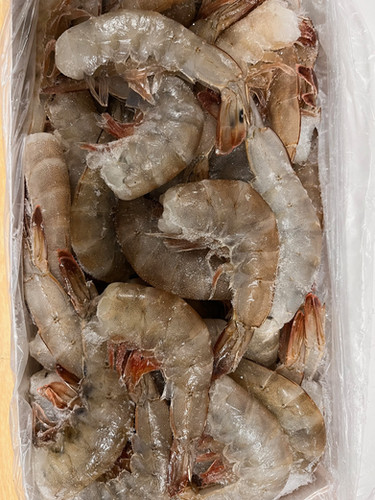 Farm 16/20 S/O WHT Shrimp - Jumbo White Block | JR Seafood