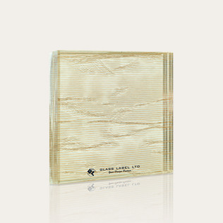 GLASS LABEL | Metal Mesh Laminated Glass