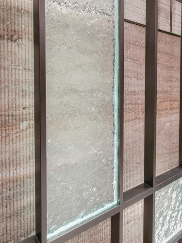 Laminated Glass in Sales Office Use (Case 0234) - Textured Glass ...