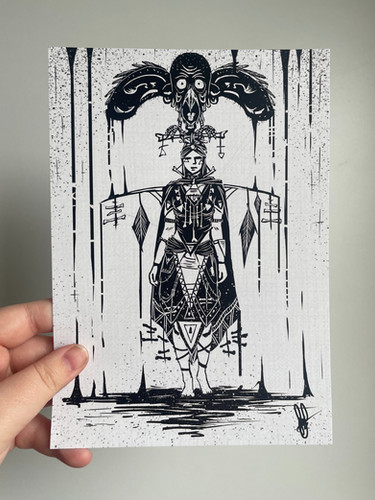 Chon Chon and Kalku Art Print | EverythingCraftSA