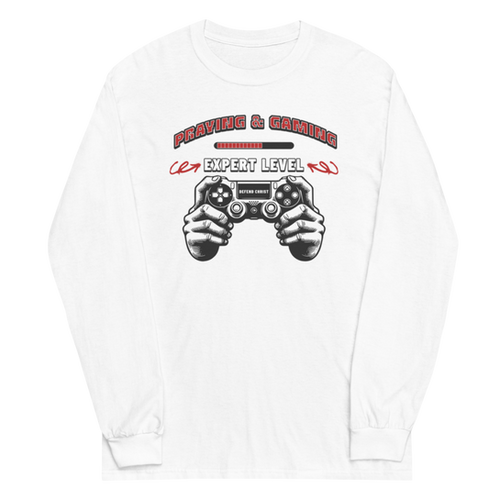 Praying Gamer w Sleeves | Defend Christ
