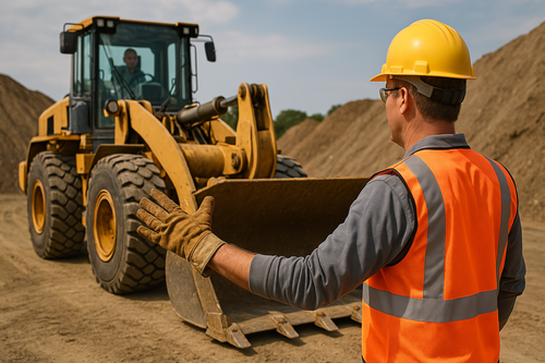 Front-End Loader Safety... Operating and Spotting for Front-End Loaders ...