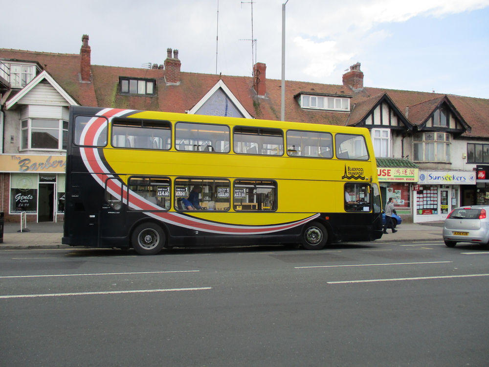 Blackpool's Bus Scene - Five Years Ago