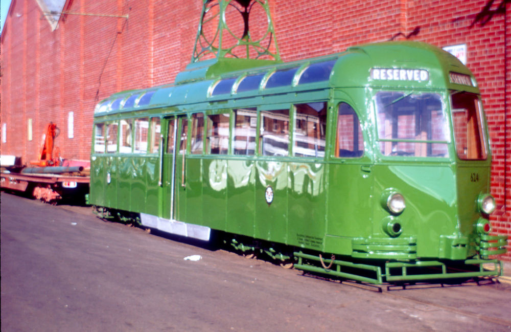 Works Car to Heritage Tram - 624 / 287
