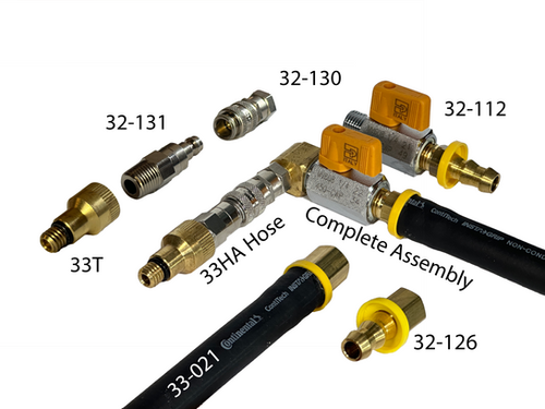 S-33 Hose Assembly and Parts | Stevens Instrument