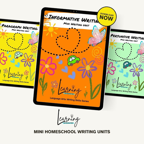 Mini Writing Unit Bundle | Learning Integrated