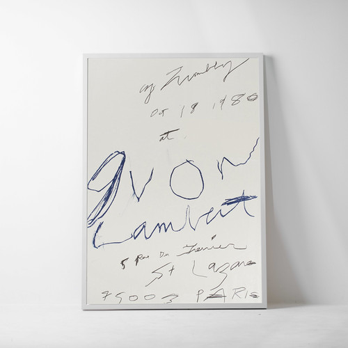 a-19s | Art Poster / Cy twombly | MARC AND PORTER