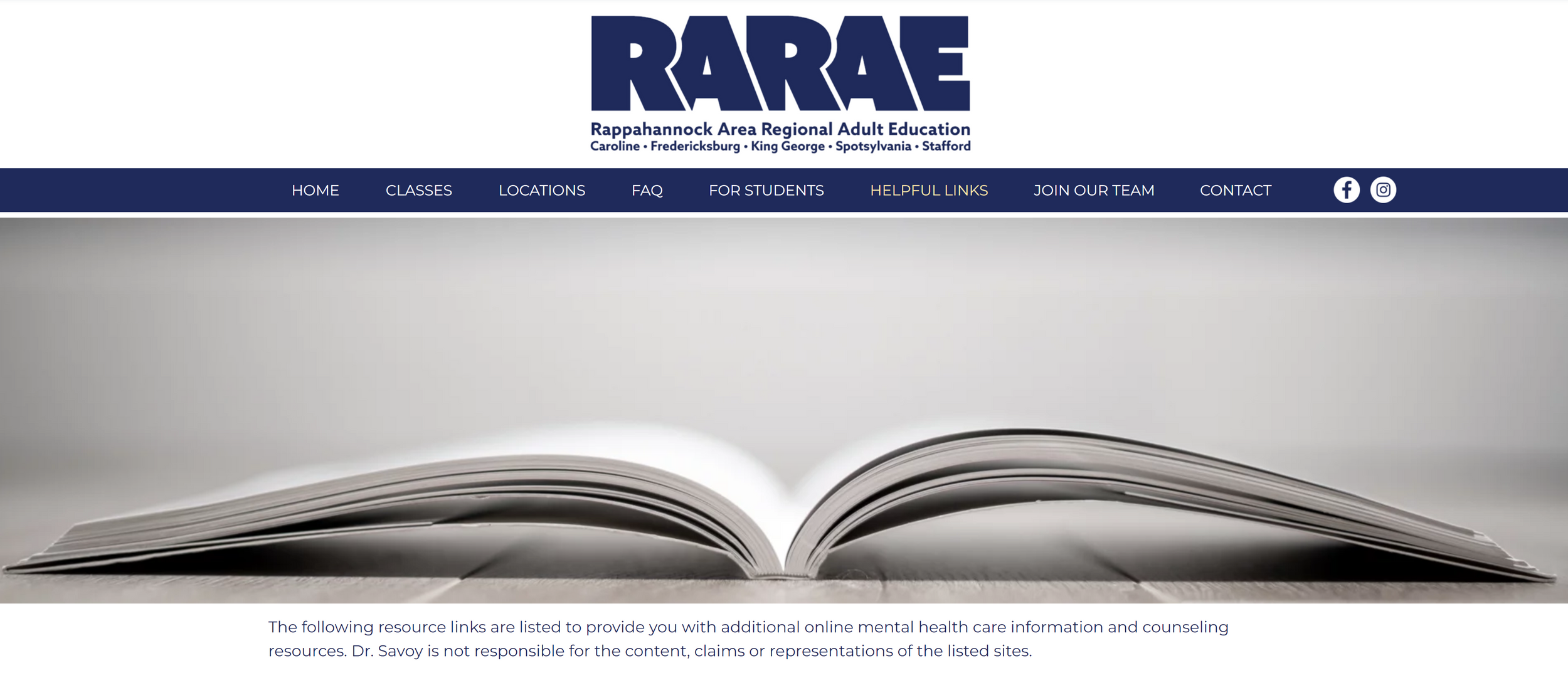 Helpful Links | RARAE