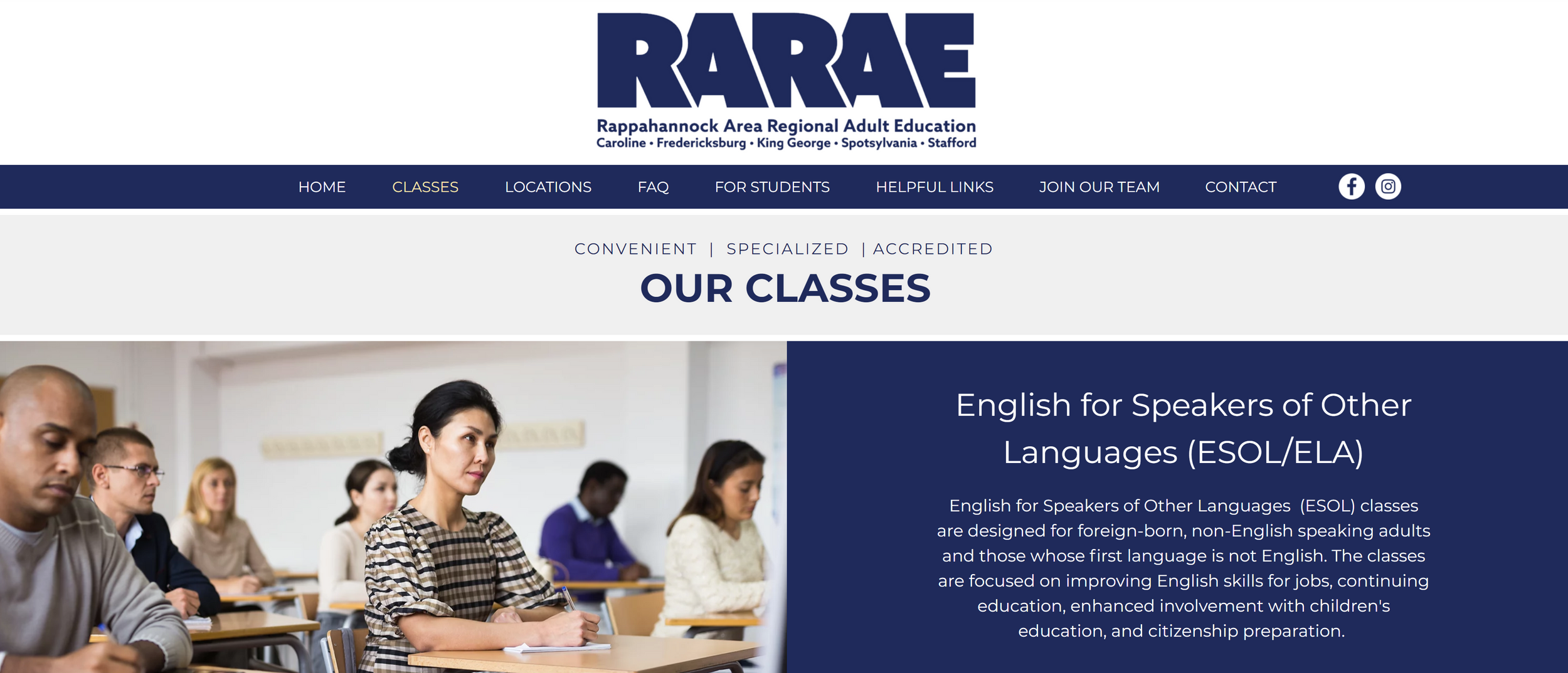 Classes | RARAE