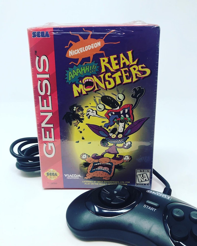 Retro Video Game of the Day: Aaahh!!! Real Monsters