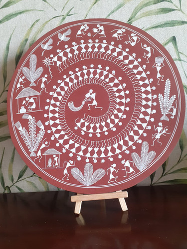 Warli Wall Plates | Truly Tribal