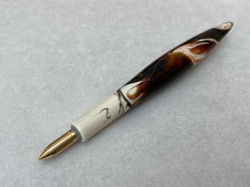 Dip Ophelia in Calico Koi | Black Robin Pens 1