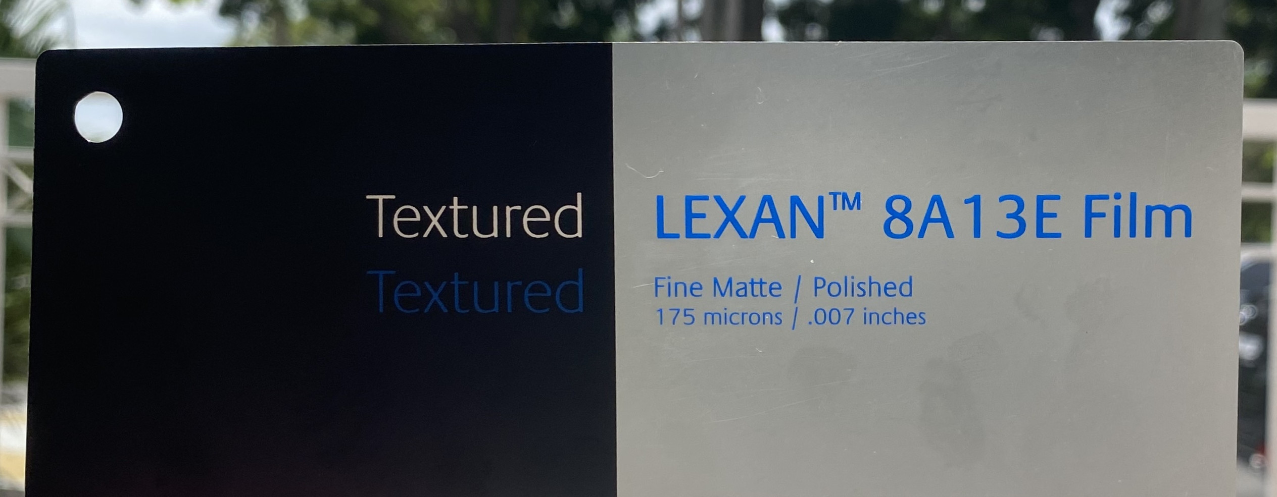 LEXAN™ 8A13 Matte PC Film | Wah Lee Group | South East Asia
