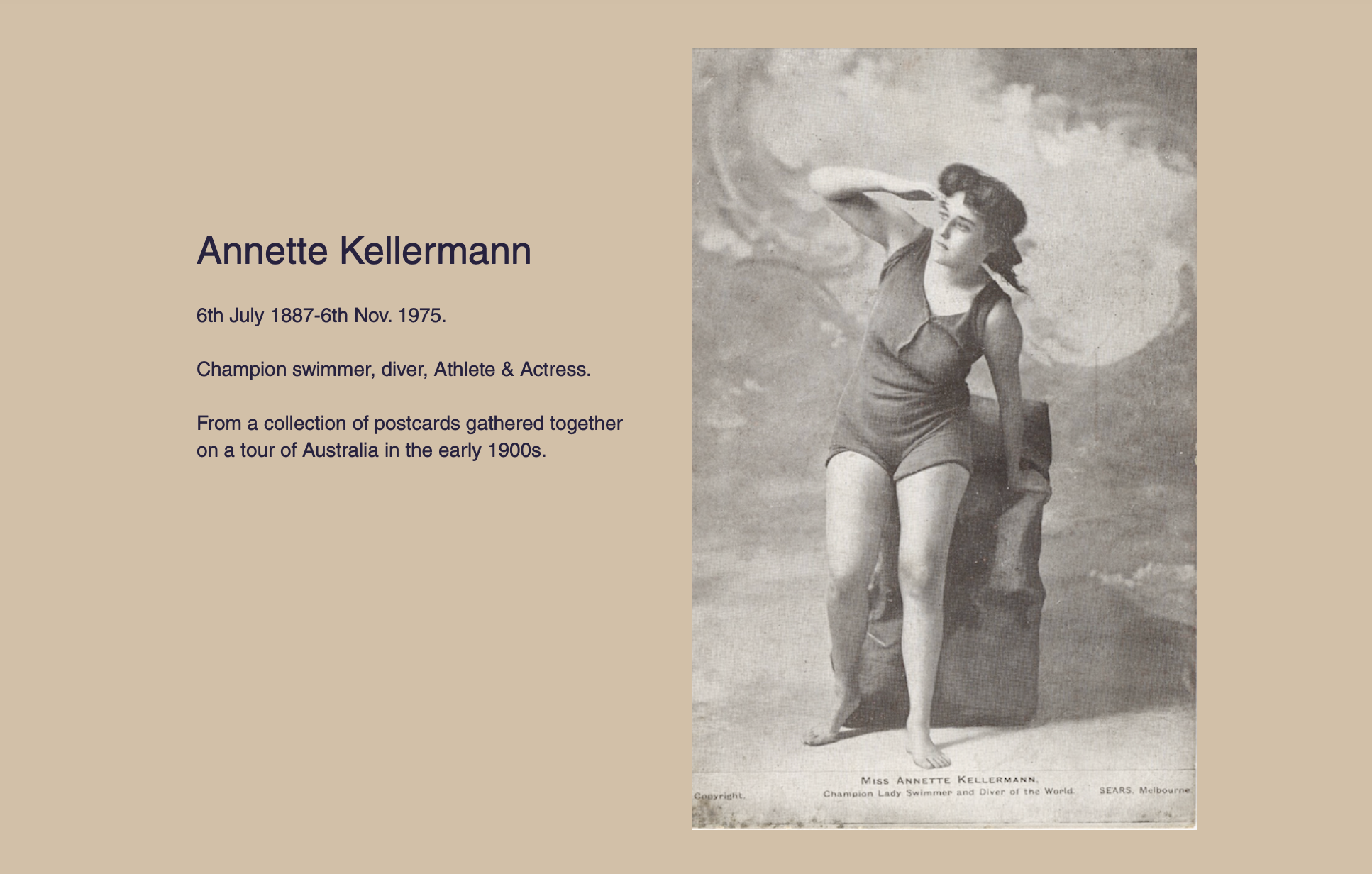 Annette Kellermann 2