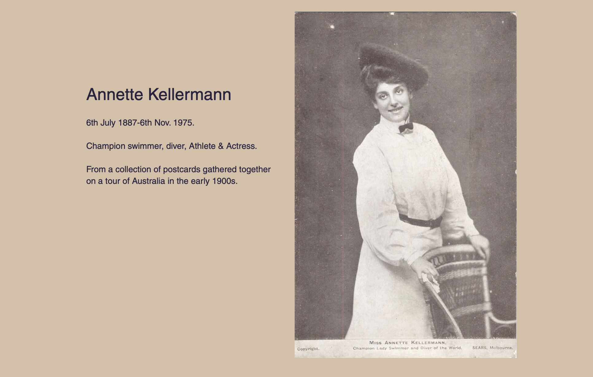 Annette Kellermann 6