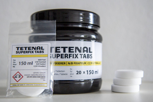 Tetenal SUPERFIX TABS B&W film and paper fixer (tablet) | Decisive Moment