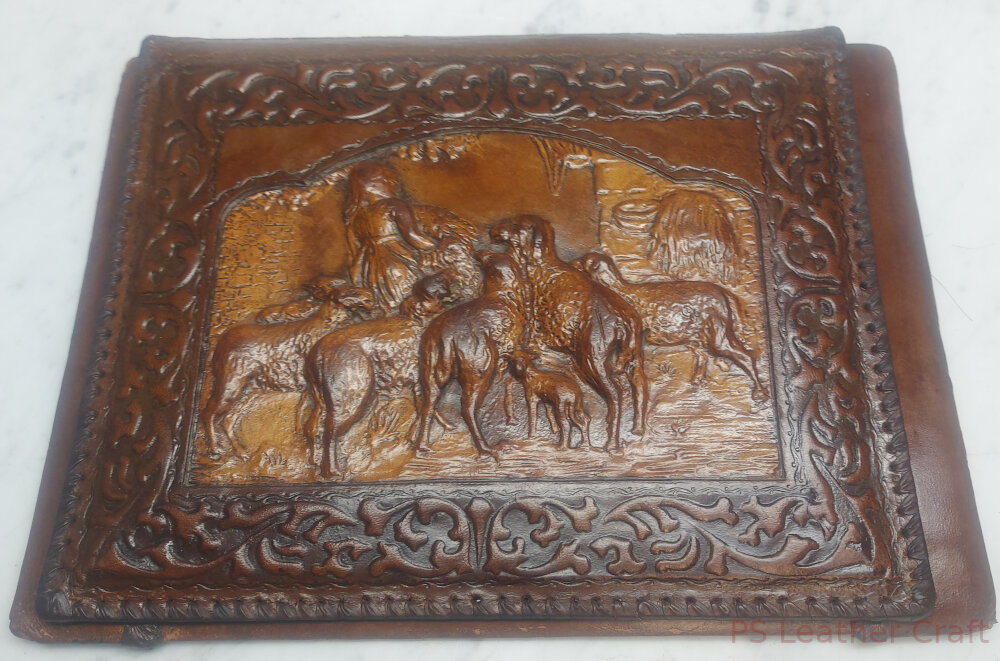 19th century writing folder