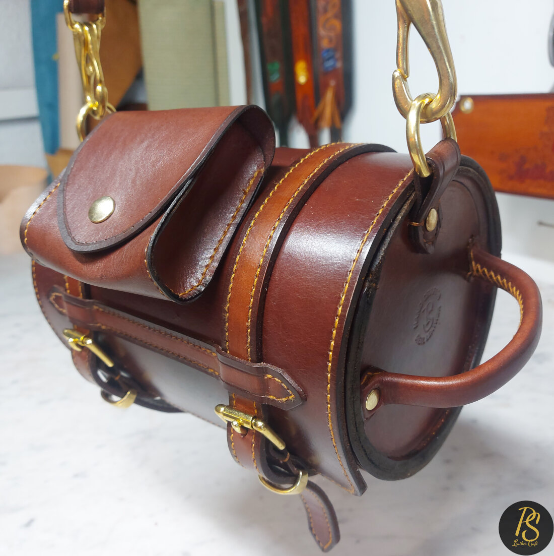 Bespoke Barrel Bag -Student Designer Project