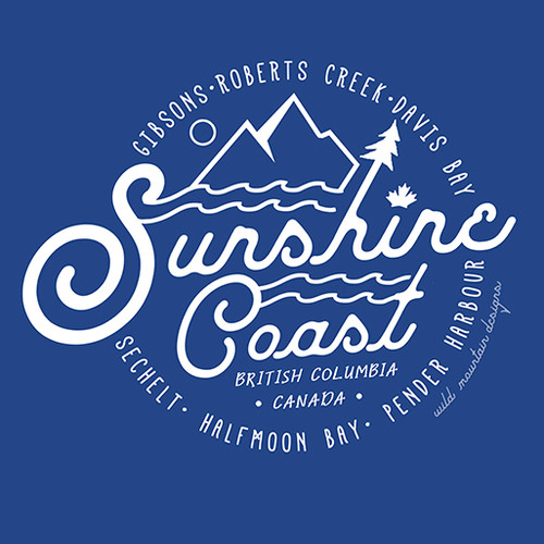 Sunshine Coast Stamp | wildmountaindesigns