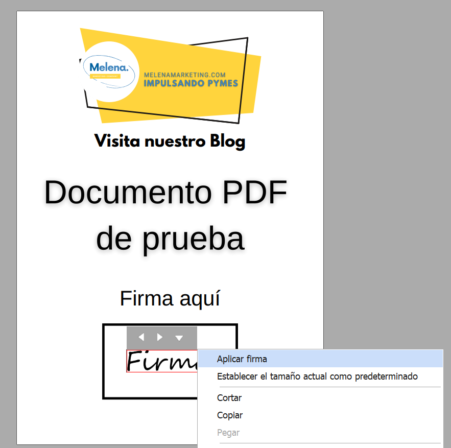 Cómo firmar documentos PDF