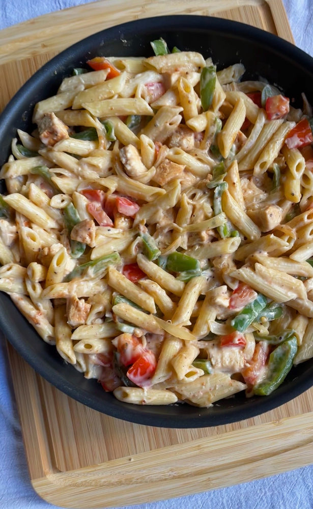 Cajun Chicken Alfredo Pasta