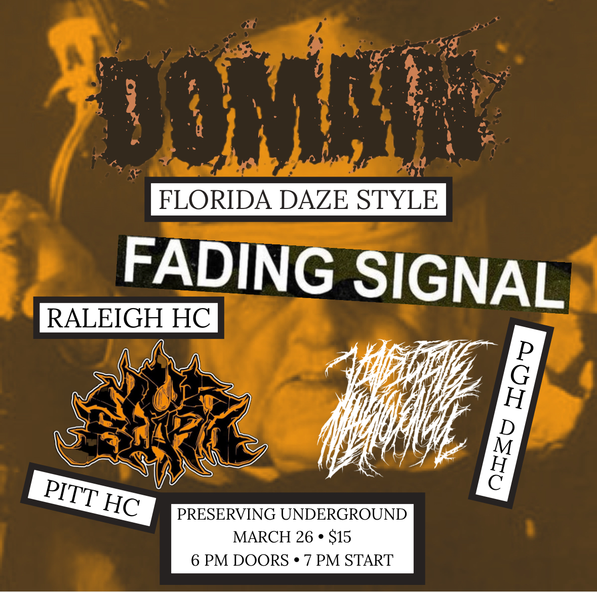 DOMAIN / FADING SIGNAL / MOB SWARM / VINDICTIVE MALEVOLENCE | Underground