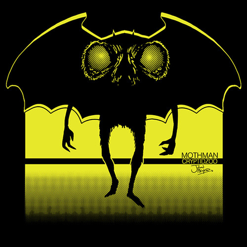 Mothman Attack Tshirt | Augmented Reality Design