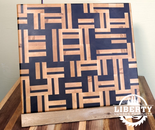 End Grain Pattern Cutting Board | Liberty Lumber