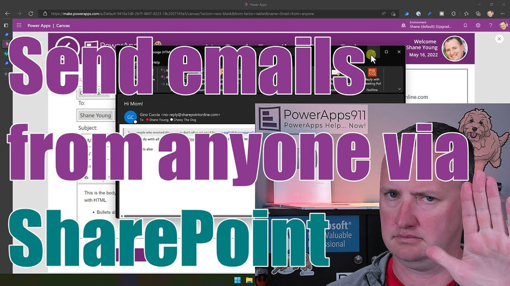 Power Apps And Power Automate Send Emails From Anyone