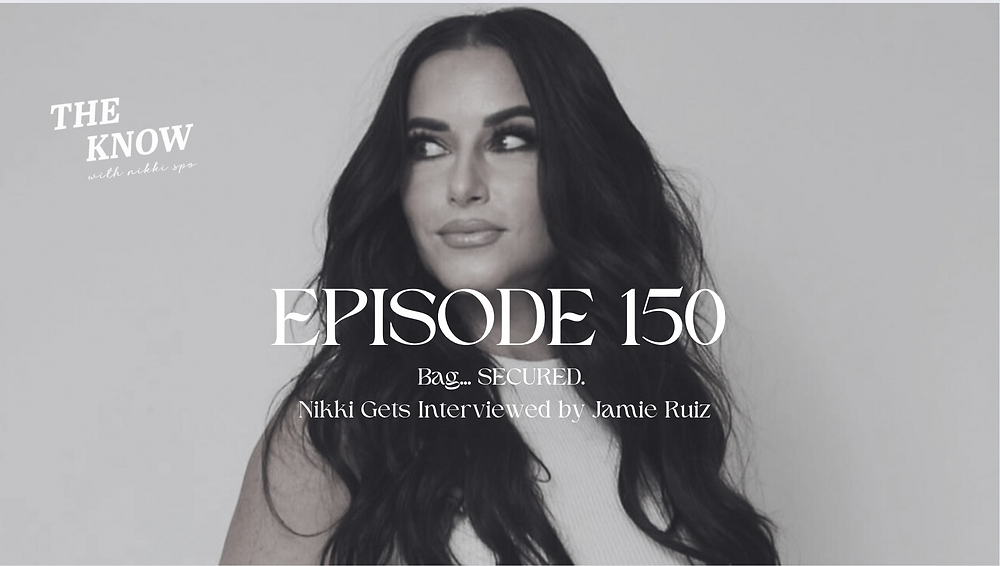 Bag… SECURED. Nikki Gets Interviewed by Jamie Ruiz