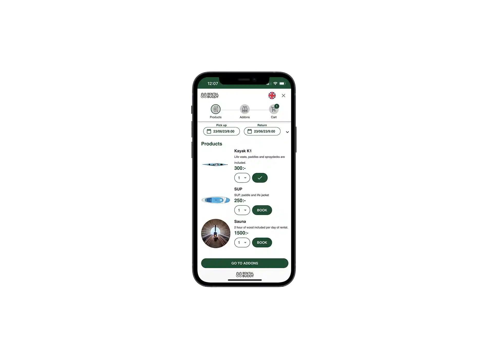 All-in-one booking platform for self-service