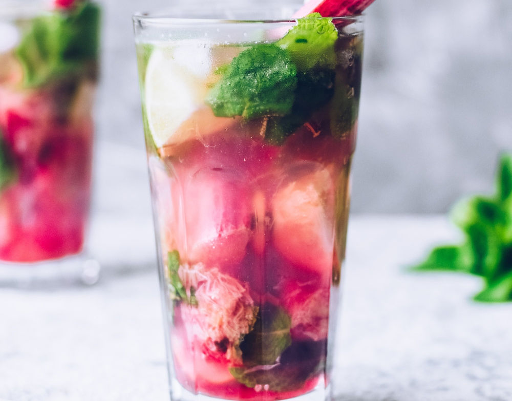 Strawberry Rhubarb Lemonade