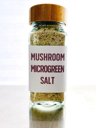 Mushroom Microgreen Salt | The Green Microstead