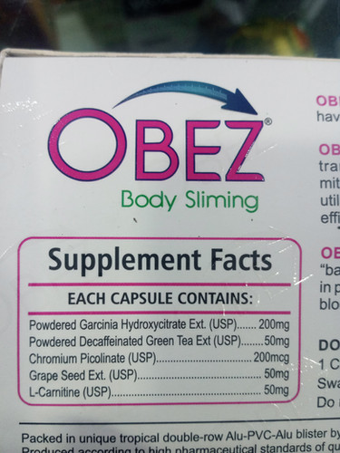 OBEZ Body Sliming Capsules 20 | Muhyi