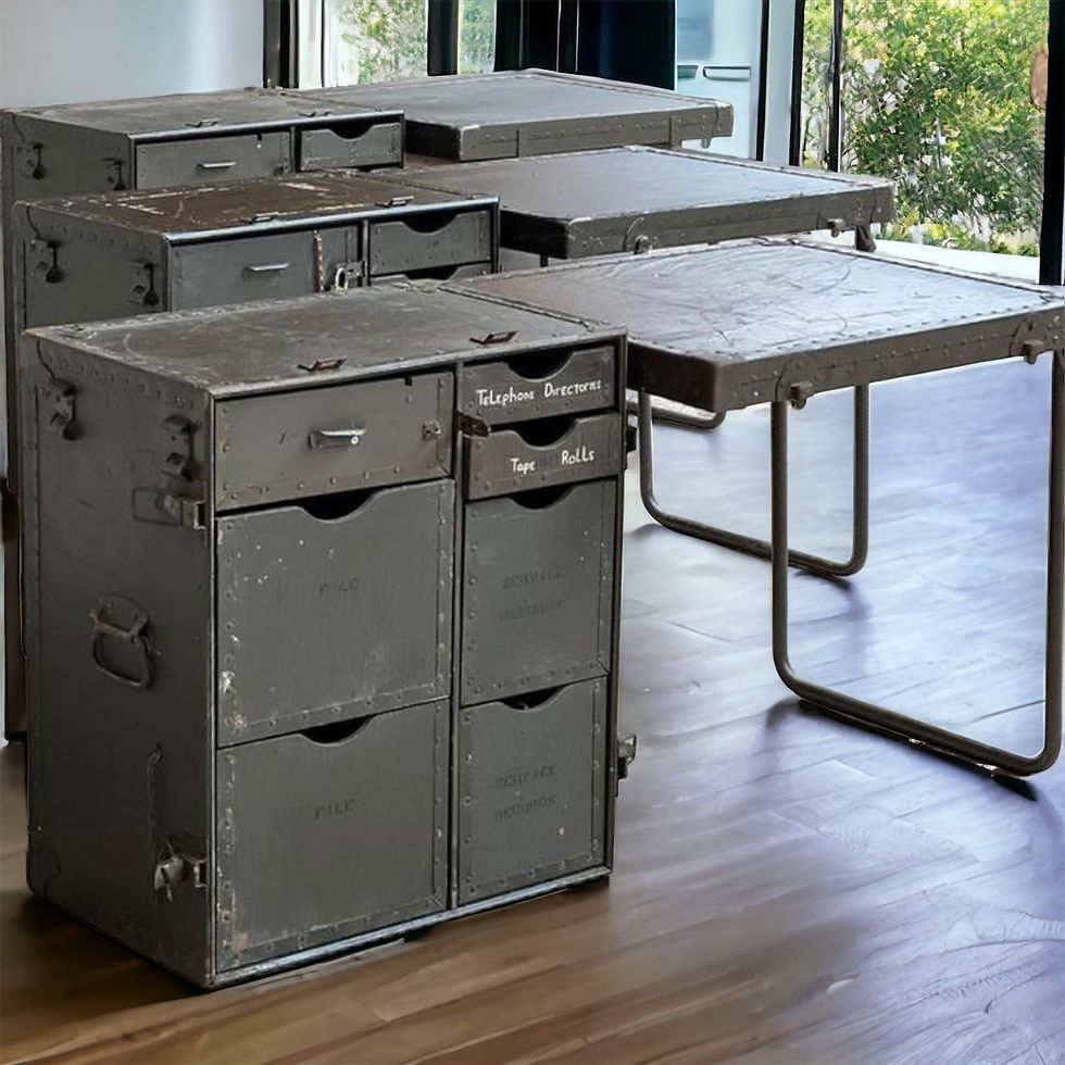 U.S. Military Wooden Field Desk | Kilroy Store