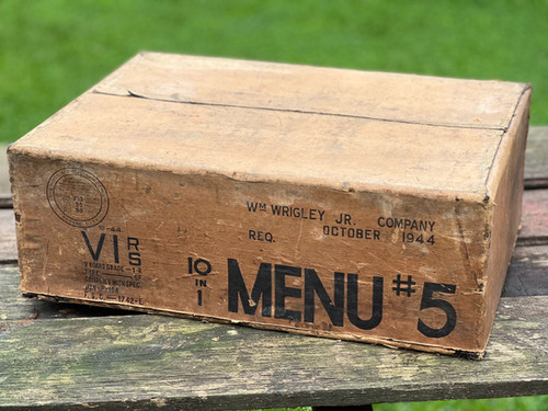 WW2 RATION BOX US ARMY “nr5” 10/44 | Kilroy.Store