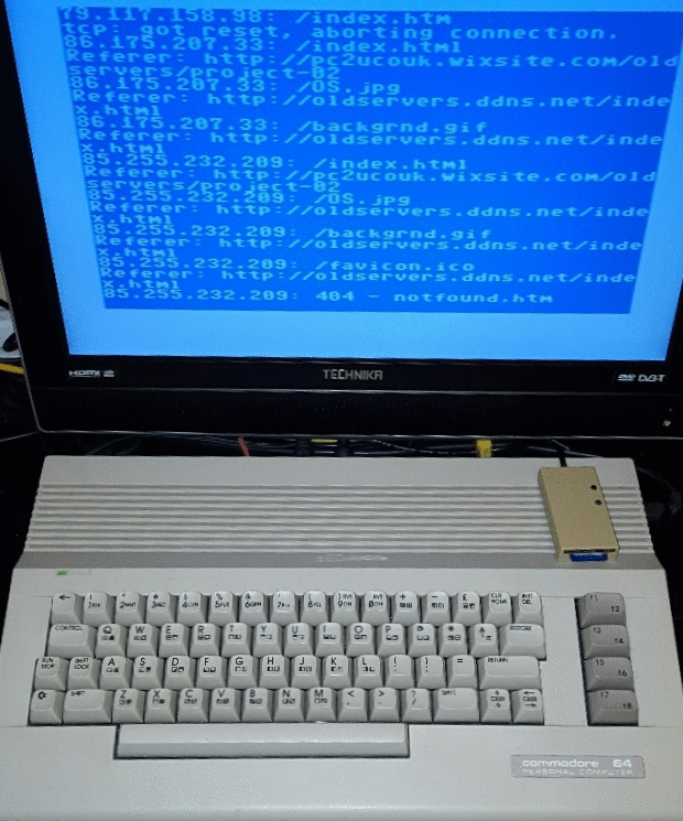 Commodore 64 Web Server