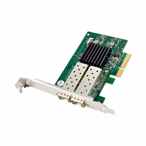 Open Smart 2 Port Intel 82576EB-F2 1GbE SFP PCIe X4 Ethernet Kart ...