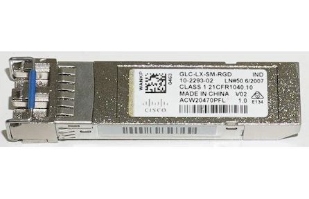 Cisco GLC-LX-SM-RGD= 1000BASE-LX/LH SFP Transceiver Module, SMF/MMF ...