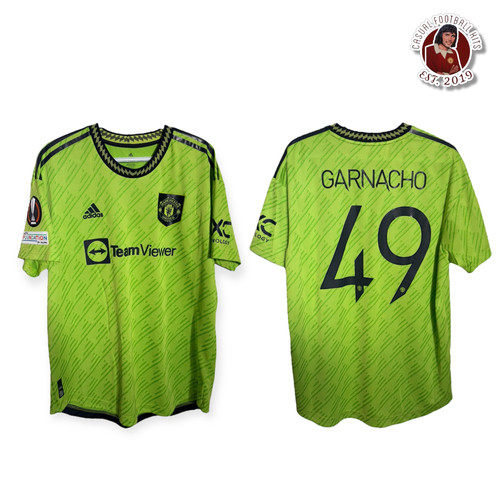 Garnacho x Manchester United 2022-2023 UEL Third | CasualFootballKits