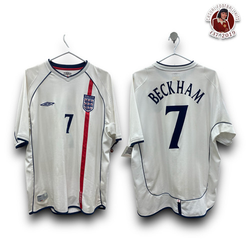 Beckham x England 2001-2003 Home | CasualFootballKits