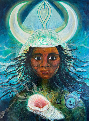 Ocean Guardian / Soul Guardian of the Sea | Caroline Lewis Art