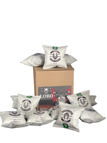 Chrome Green Pods | Lobo Coffee Company