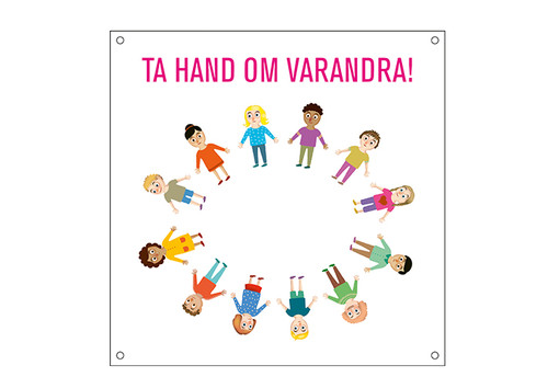 SKYLT: Ta hand om varandra | Barnlivräddning