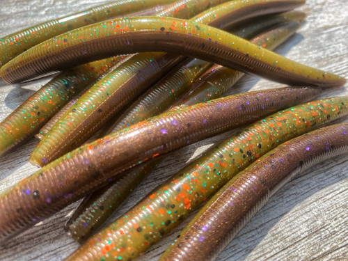 5" BASS STICK WORMS -SUNGILL | Ramsey Baits