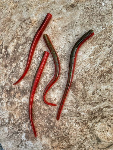 4.5” STRAIGHT TAIL WORMS - GPR | Ramsey Baits
