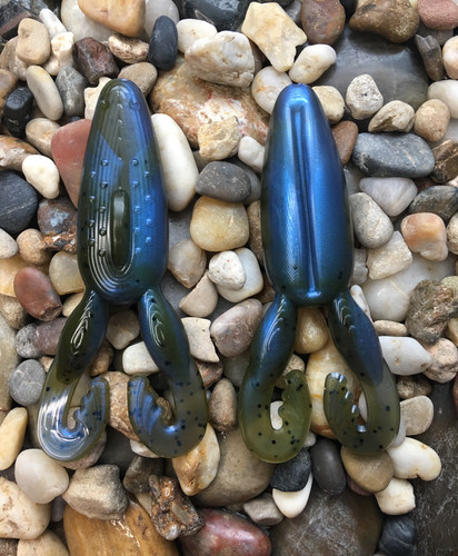 4" ATOMIC TOADS - BLUE CRAW | Ramsey Baits