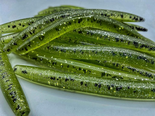 5" CORE SHOT BASS STICK WORMS - BABY BASS | Ramsey Baits