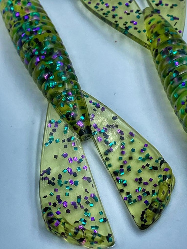 3.5" GRUBS - WATERMELON CANDY | Ramsey Baits