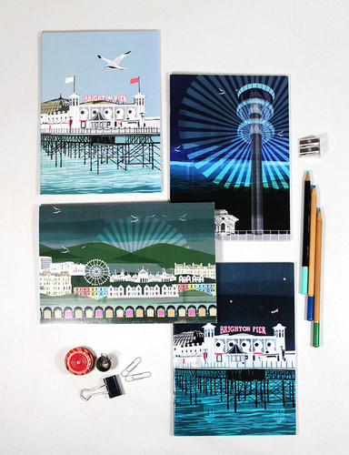 Brighton Notebook Set of 4 | DesignbyJulieIngham